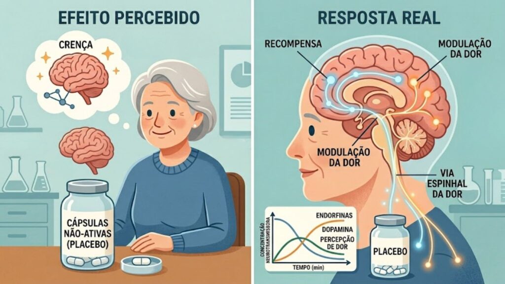O mistério do "Efeito Placebo": Como o seu cérebro engana o corpo para ...